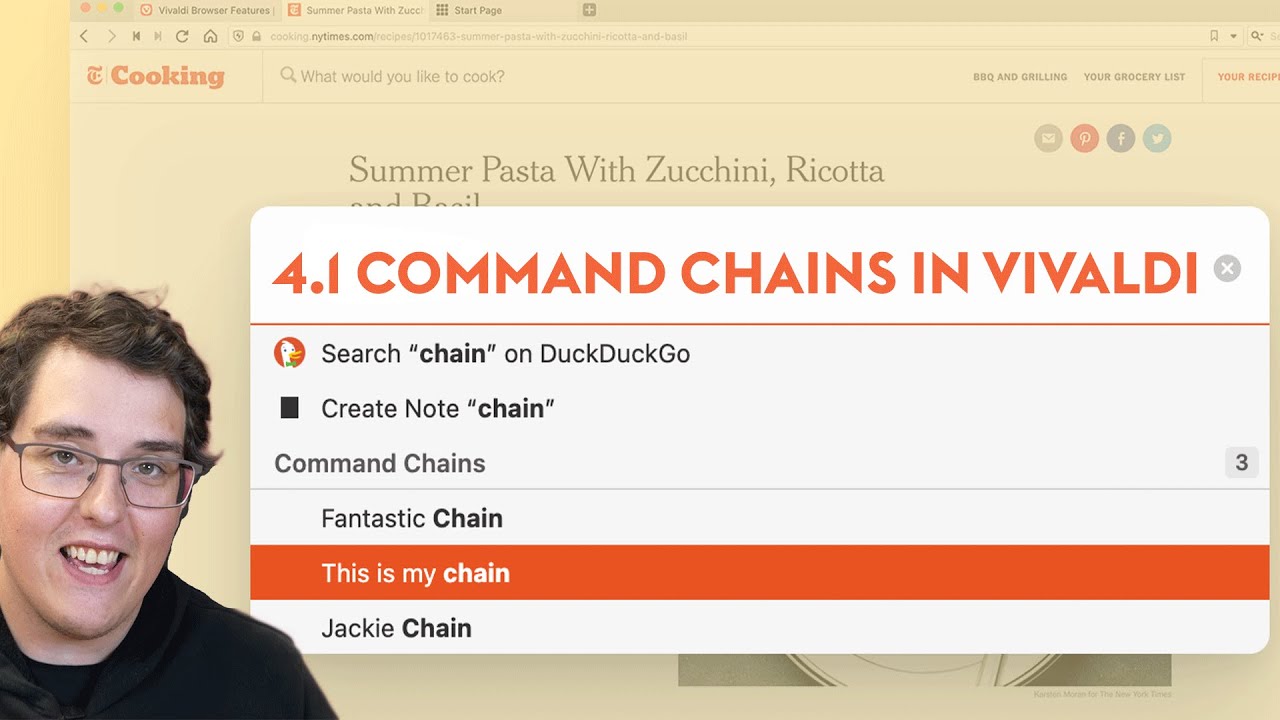 Become a Command Chain Master in Vivaldi | Vivaldi Browser Help