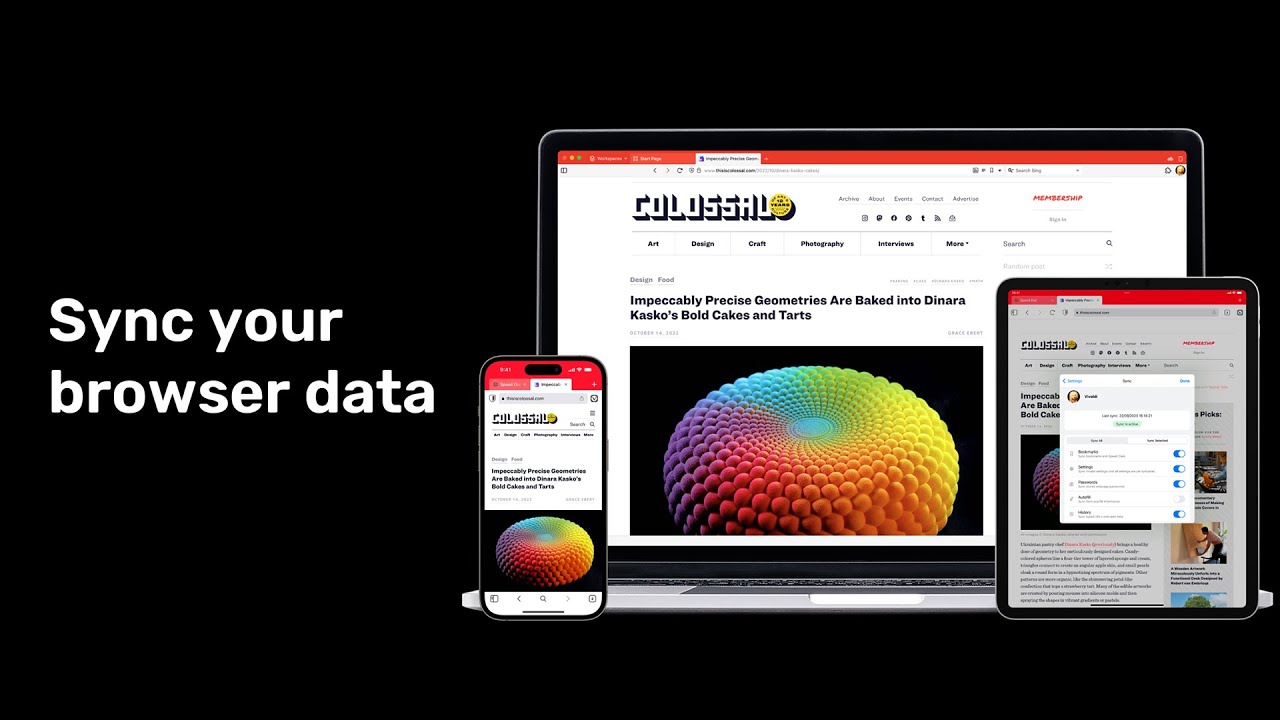 Vivaldi Sync: on all your devices | Vivaldi Browser Help